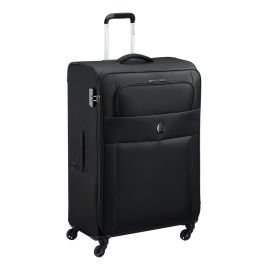 Kofer veliki, 78cm, meki, 4 točka, crni, Cuzco Delsey