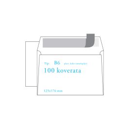 Koverta B6 (plava)