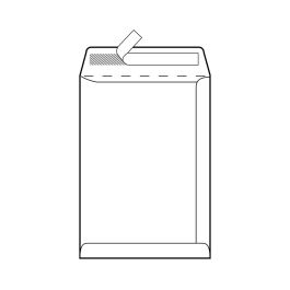 Koverta b5 bela samolepljiva